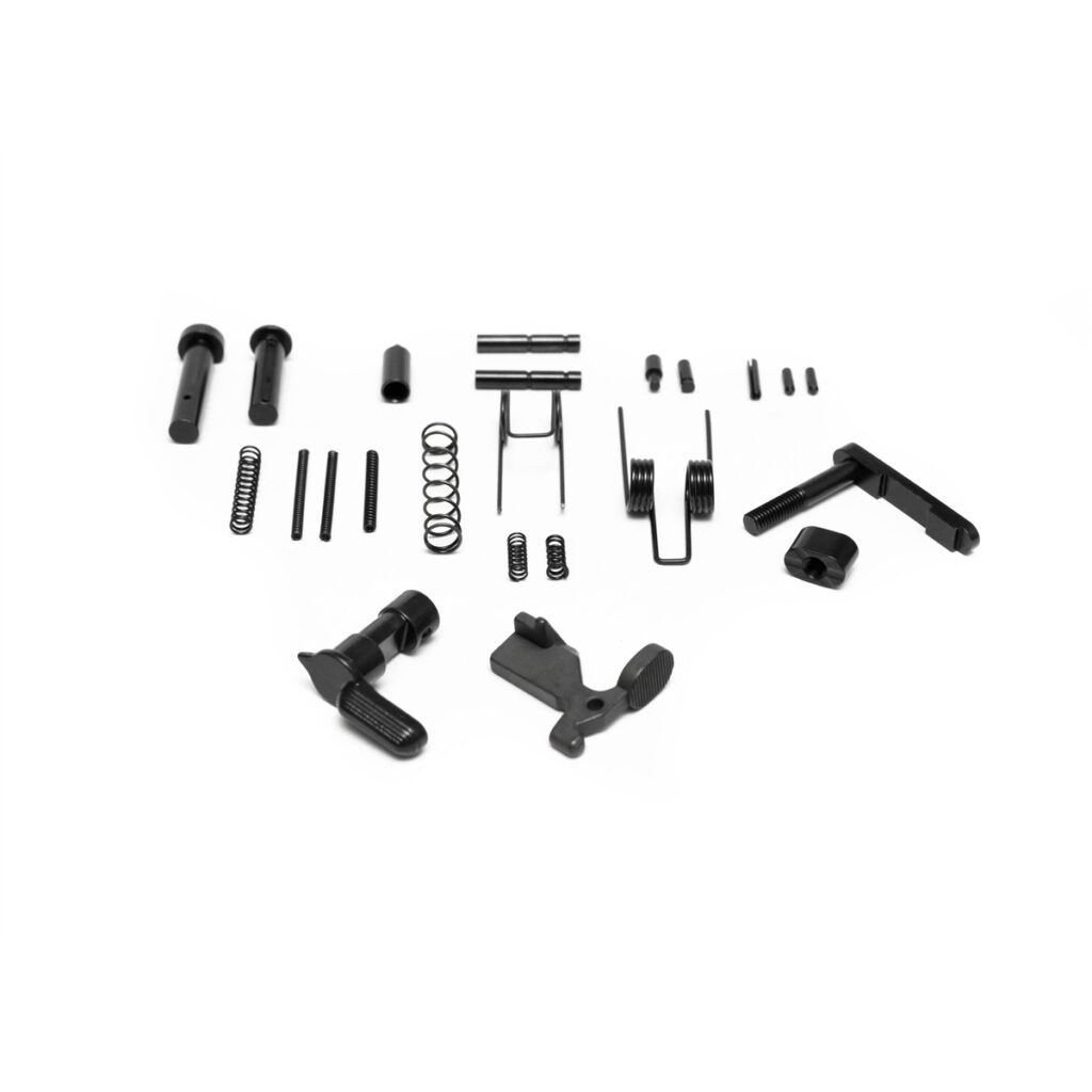 Lower Parts Builder Kit, No Trigger Guard, Grip, FCG – Unbranded AR