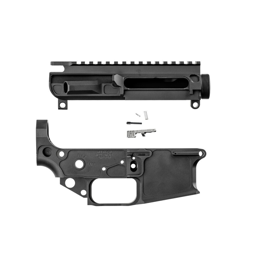 BILLET SERIES RECEIVER SET W/AMBIDEXTROUS BOLT RELEASE – Unbranded AR