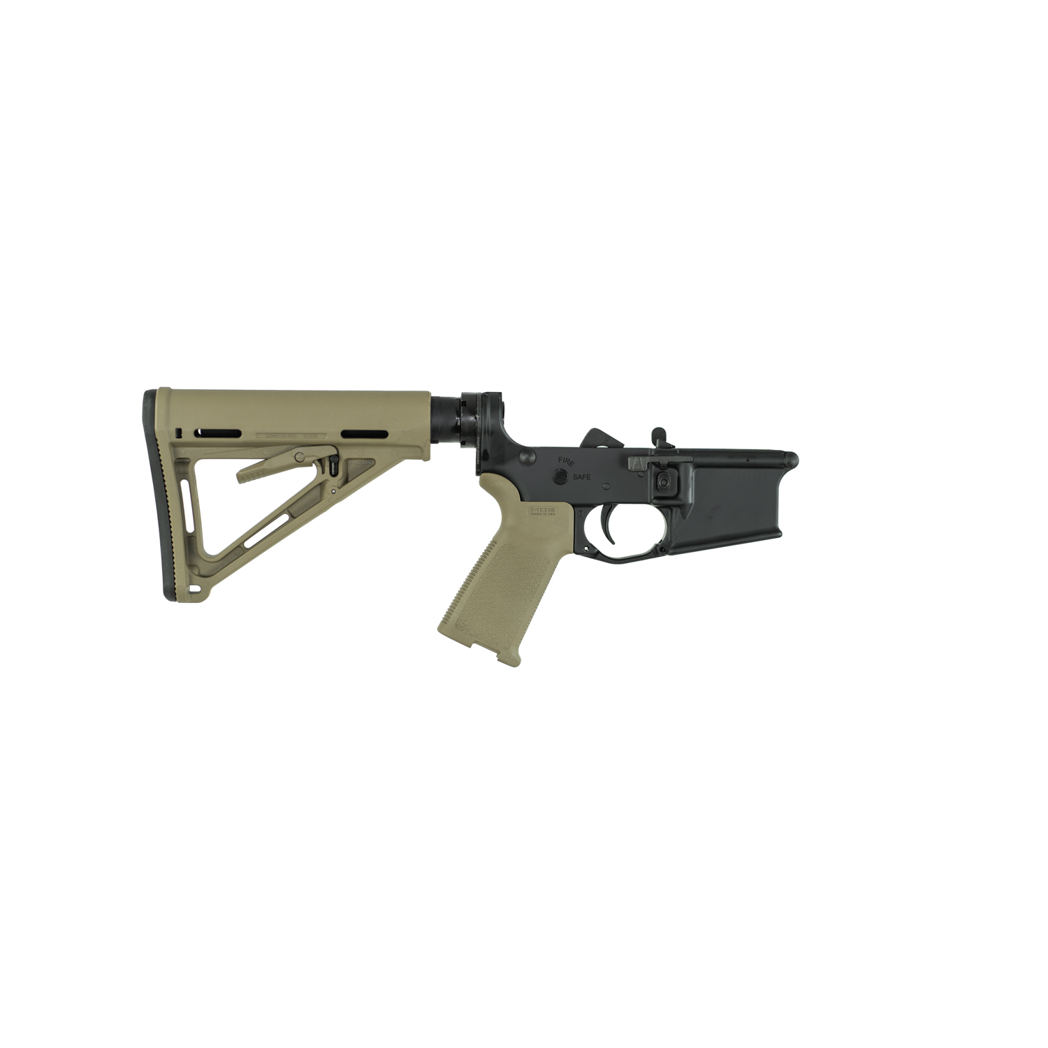 [COMPLETE FDE AMBI BOLT RELEASE LOWER] UAR Ambidextrous Bolt Release ...